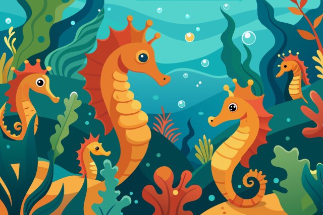 Seahorse Facts for Kids – Amazing Ocean Animals Guide - Academic Kids